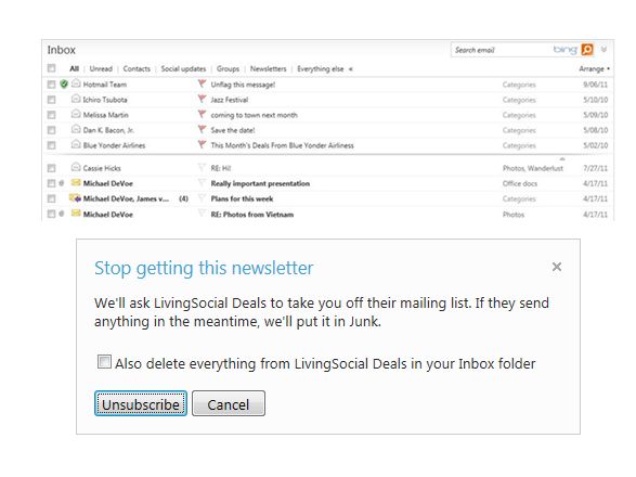 New Hotmail declares war on 'greymail' | TechRadar