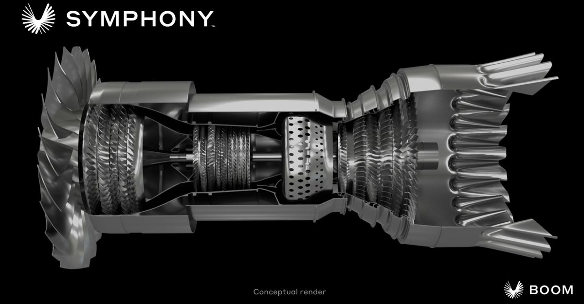 Boom Supersonic unveils Symphony engine for Overture airliner | Space
