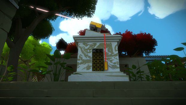 The Witness: Red Tree Temple (Monastery) - The Witness Walkthrough ...