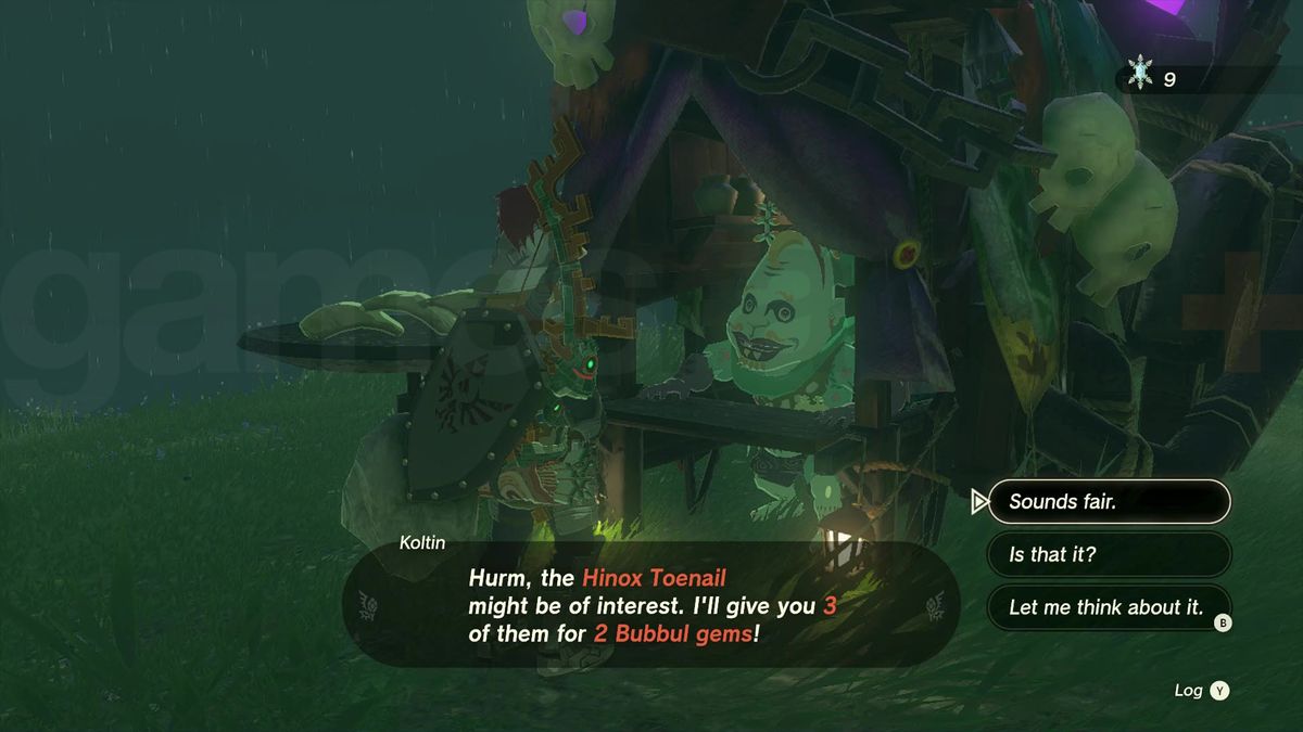 Bubbul Gems in Zelda Tears of the Kingdom explained | GamesRadar+