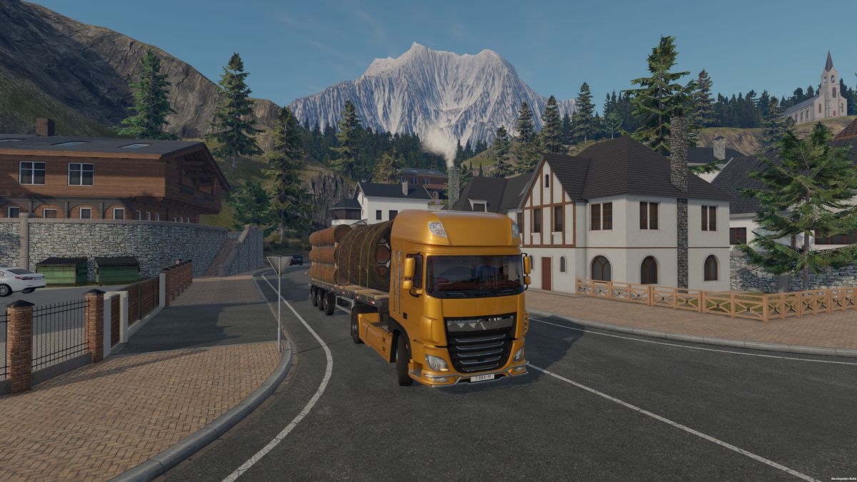 Drive big rigs to 'honour your father' in Truck Driver | PC Gamer