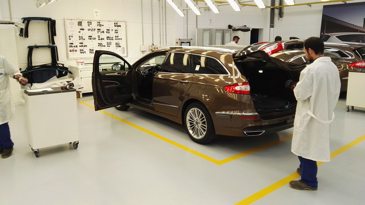How Ford uses feather dusters to paint your car | T3