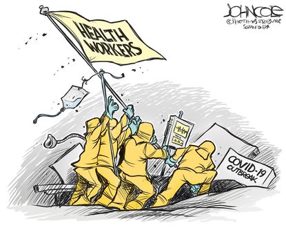 5 uplifting cartoons about coronavirus heroes | The Week