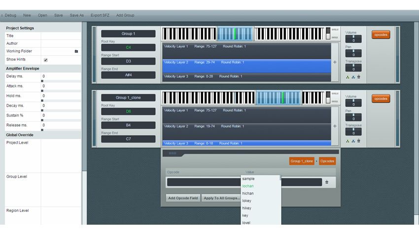 Free SFZ Designer sample mapping tool | MusicRadar
