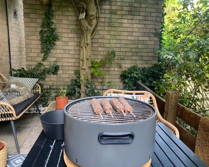 BergHOFF tabletop BBQ review: a compact buy for couples | Real Homes