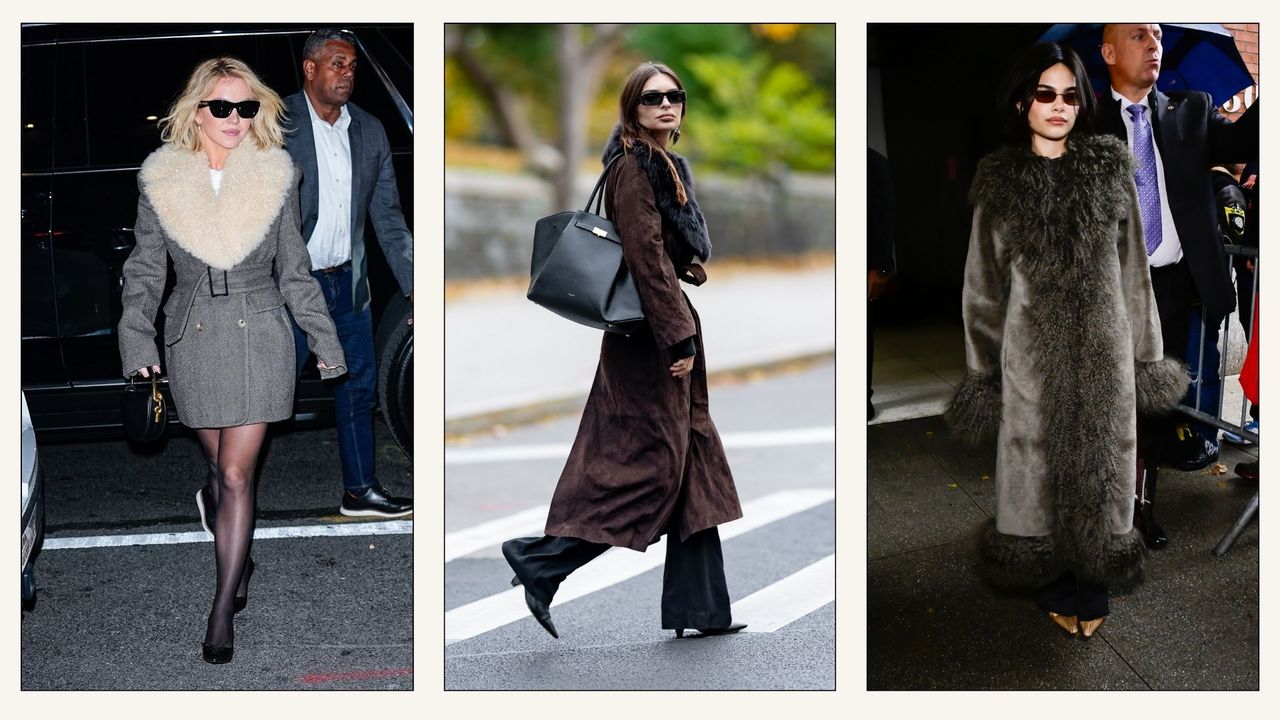 Celebrities Are Swapping Tailored Coats for '70s-Inspired Fur-Trimmed ...