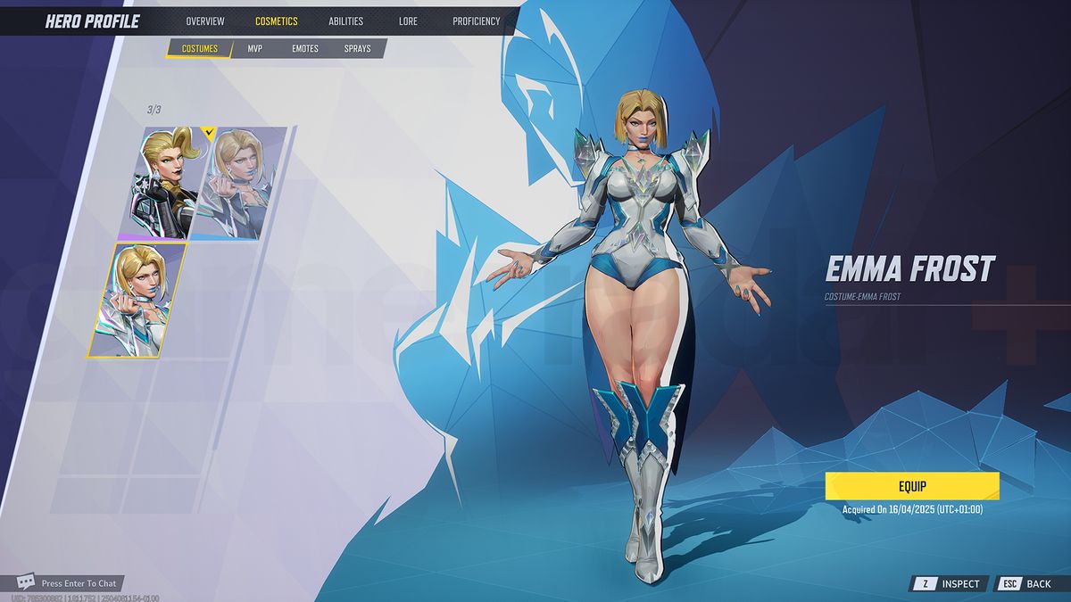 All Marvel Rivals Emma Frost details, abilities, and more | GamesRadar+