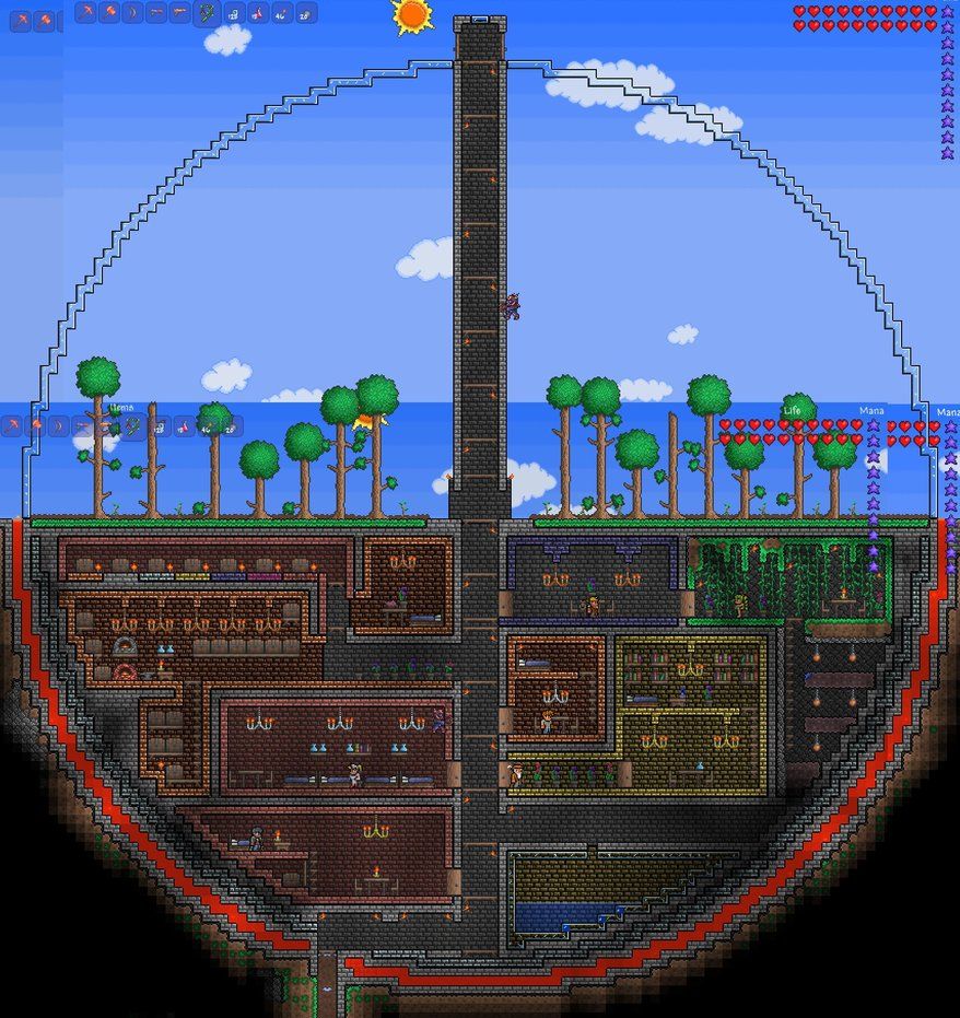 10 incredible Terraria creations | PC Gamer