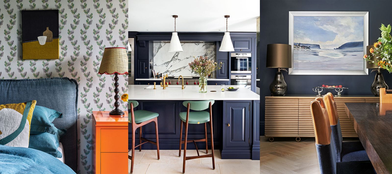 What color is indigo? And how to use this dark blue-purple | Homes and ...
