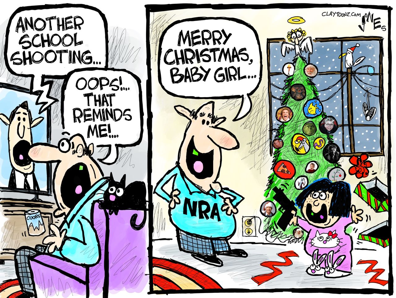 Today's political cartoons - December 21, 2024 | The Week