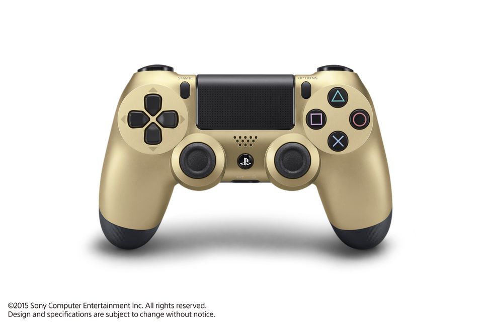 You won't need to covet these Gold and Silver PS4 controllers for much ...