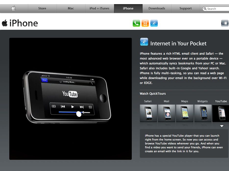 Apple iPhone gets YouTube app | TechRadar