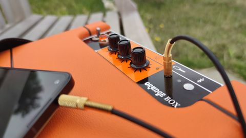 Orange Box review: a great-sounding Bluetooth speaker that's just a tad ...