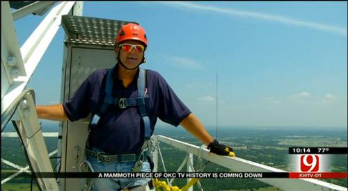 Oklahoma's KWTV Broadcast Tower Is Coming Down | TV Tech