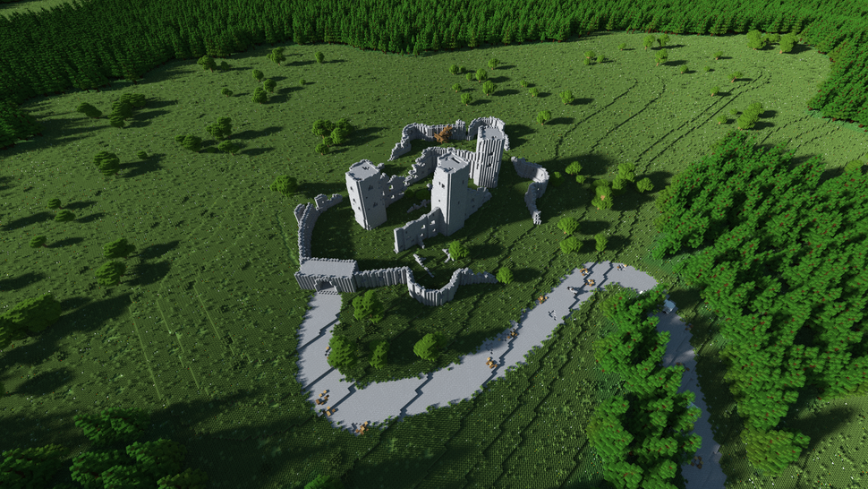 Chernarus map from Arma 2 and DayZ beautifully recreated in Minecraft ...