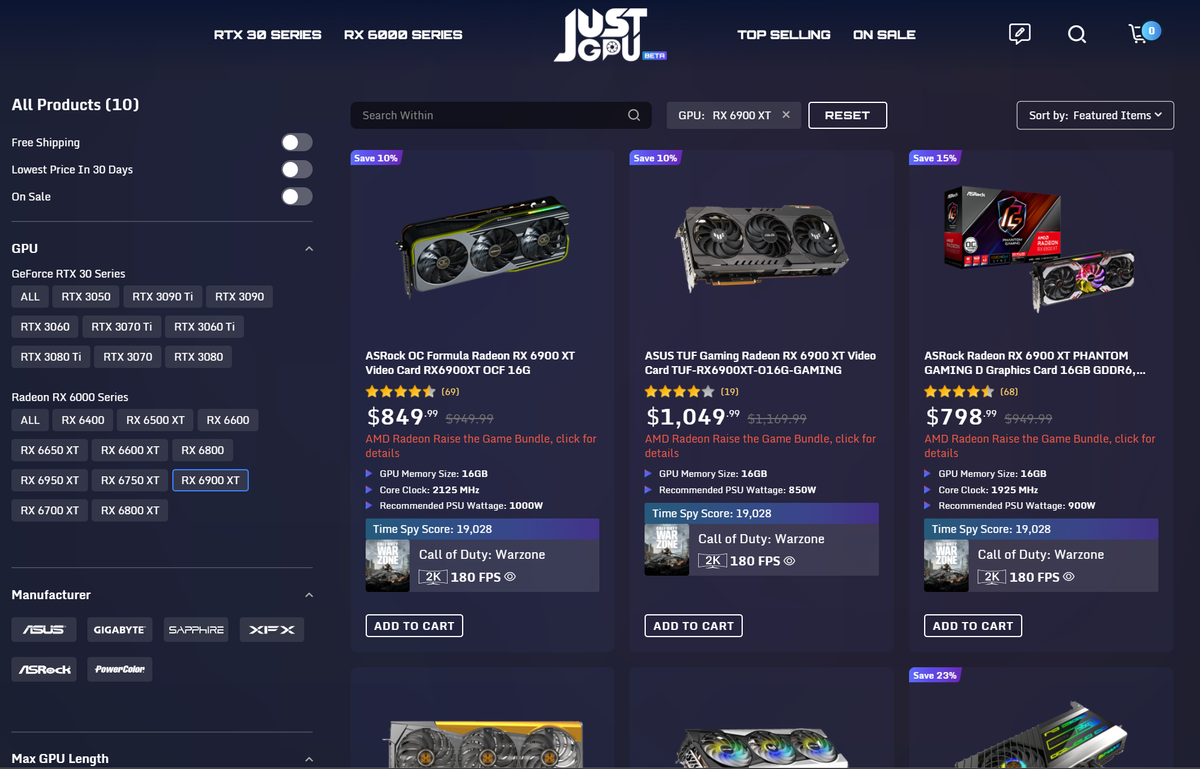 Newegg Launches GPU-Shopping Portal Designed to Sell You a GPU | Tom's ...