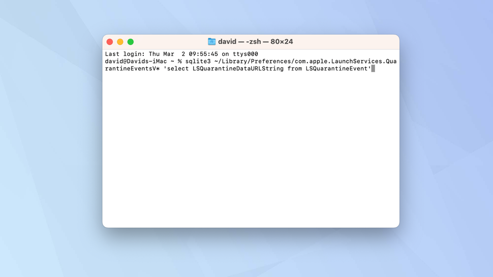 18 macOS Terminal commands to turn you into a Mac power user | Tom's Guide