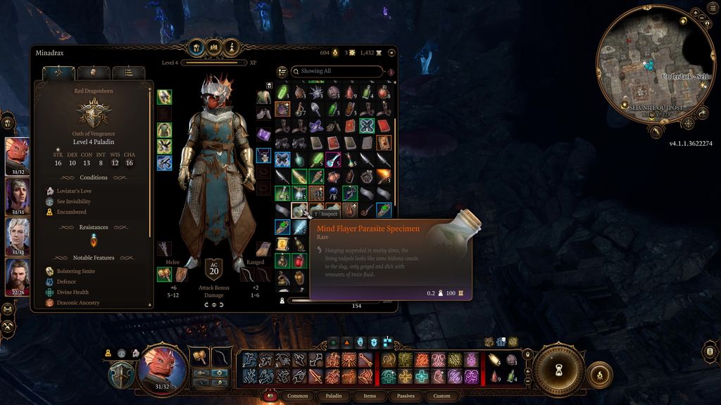 Best Baldur's Gate 3 Illithid powers gained from Parasites | GamesRadar+