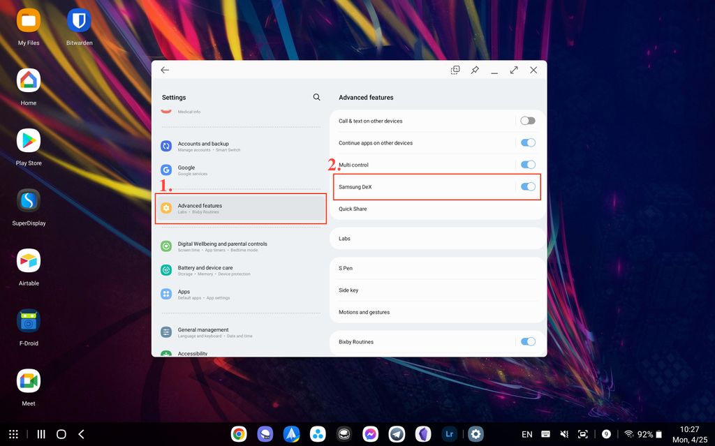 How to use the Samsung Galaxy Tab S8 series in DeX mode | Android Central