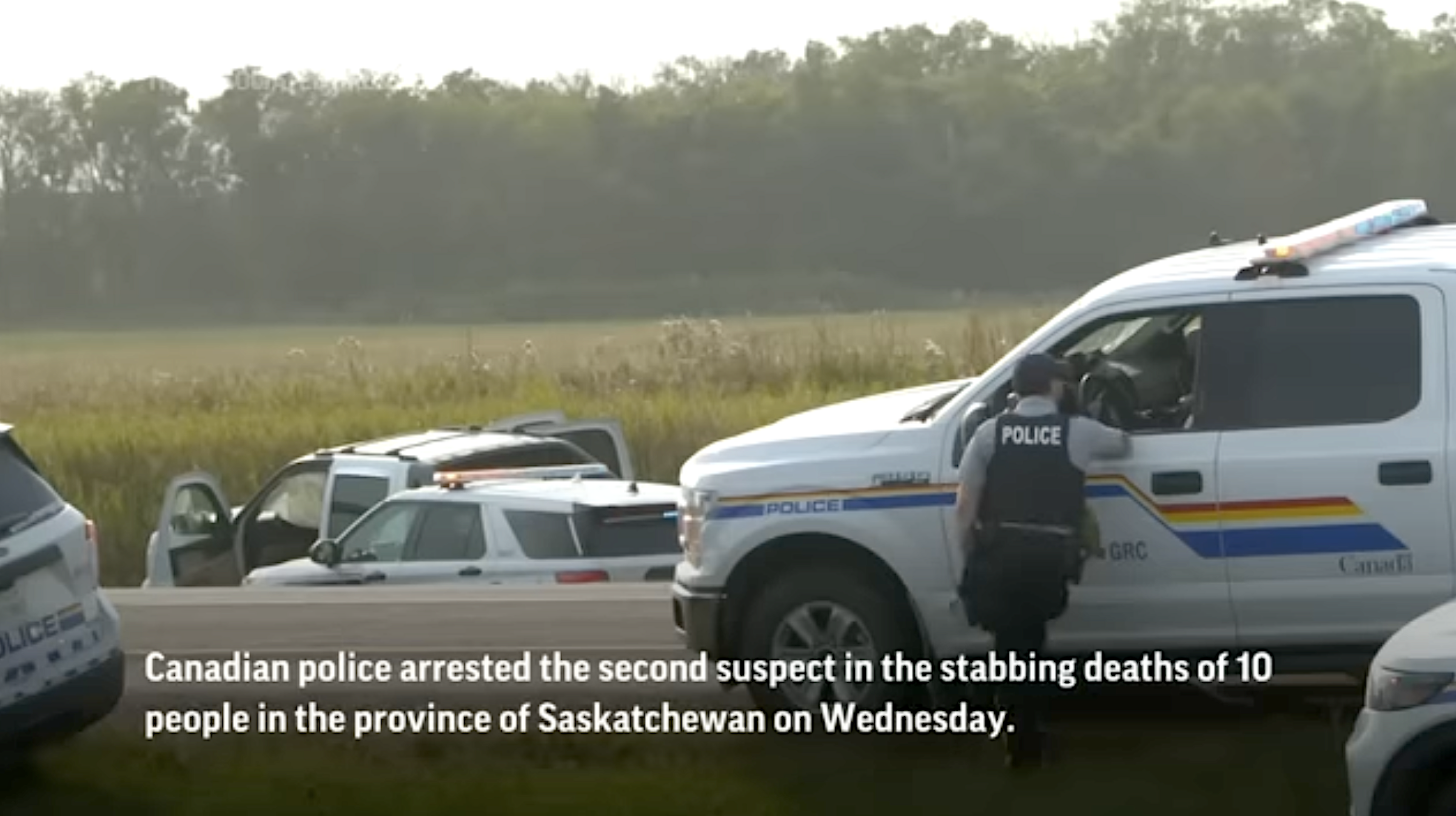 Final suspect in Canadian stabbing spree arrested after car chase, dies ...