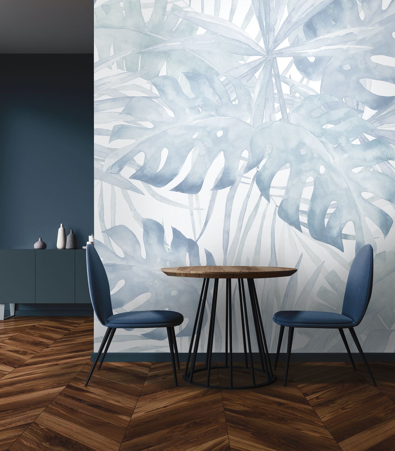 How to wallpaper a statement wall | Livingetc