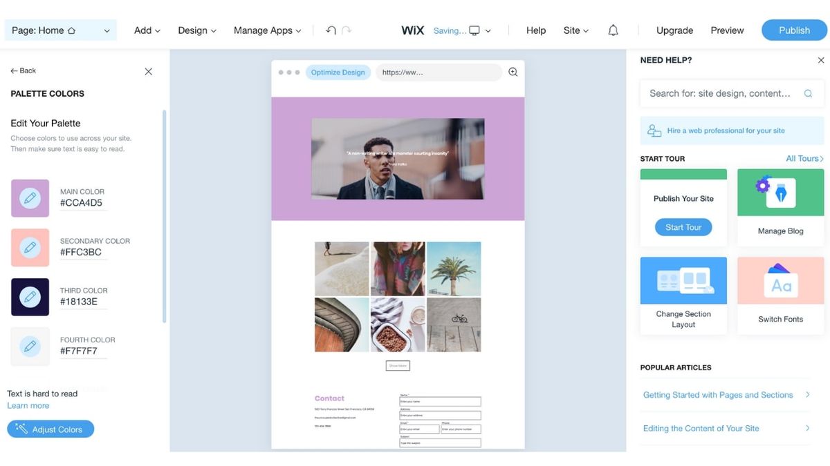 How to build your own portfolio website with Wix | Creative Bloq