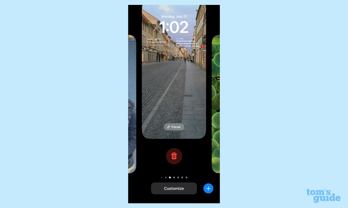 How to switch your iPhone lock screen in iOS 16 | Tom's Guide