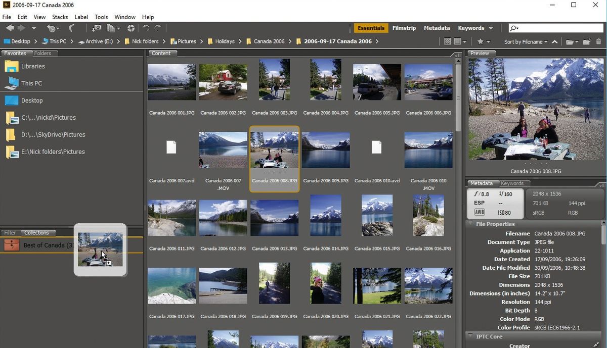 How to organise your photos with Adobe Bridge CC | TechRadar
