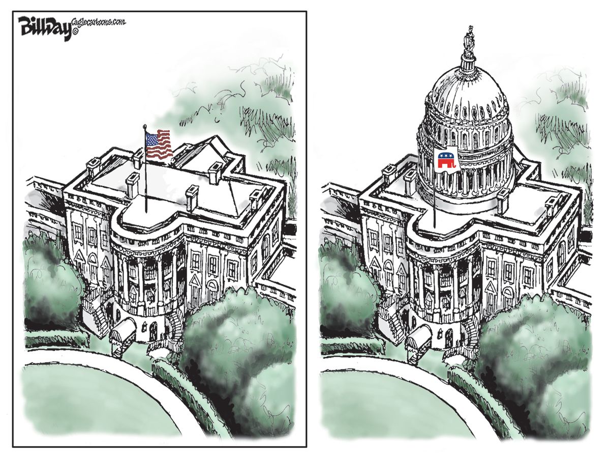 Political cartoon U.S. GOP Congress | The Week