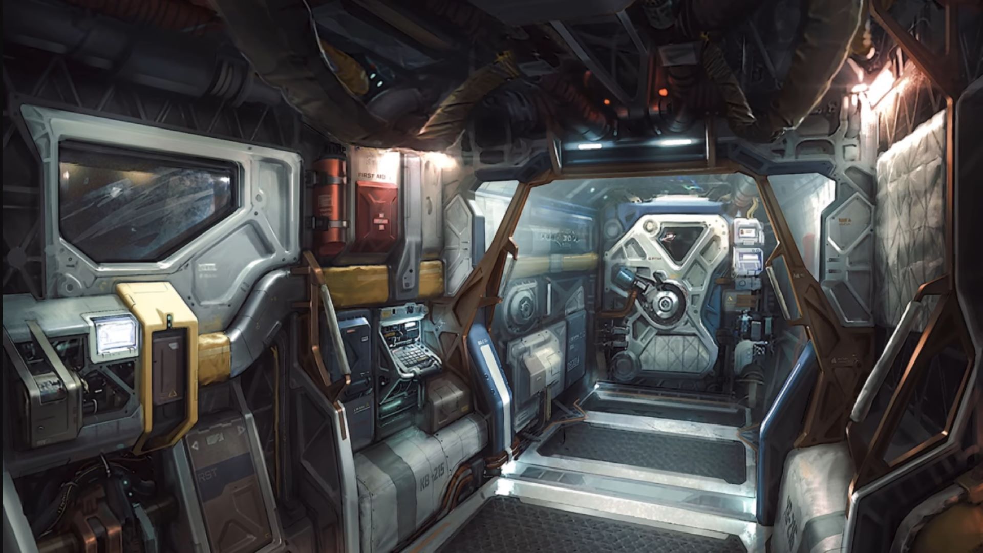 Starfield concept art shows off ships interiors for the first time ...