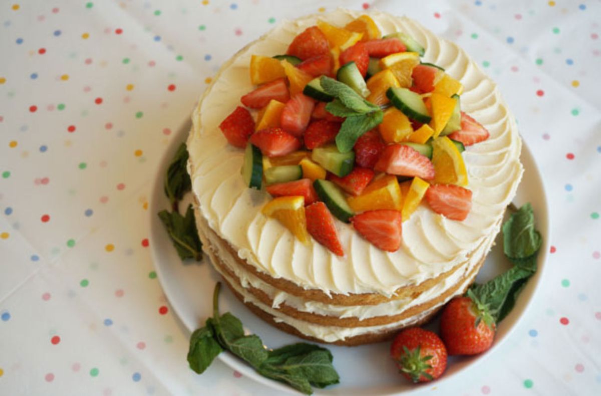 Pimm’s layer cake | Dessert Recipes | GoodtoKnow