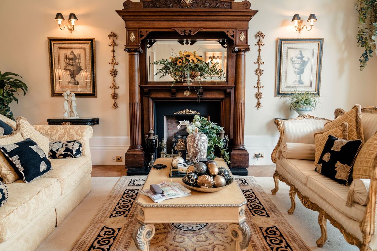 Rococo-styled Victorian villa renovated with vintage finds — with a ...