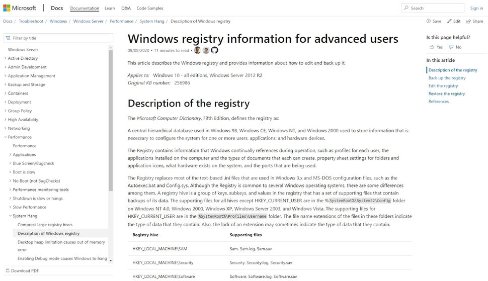 Should you use Windows registry-editing software? | Tom's Guide
