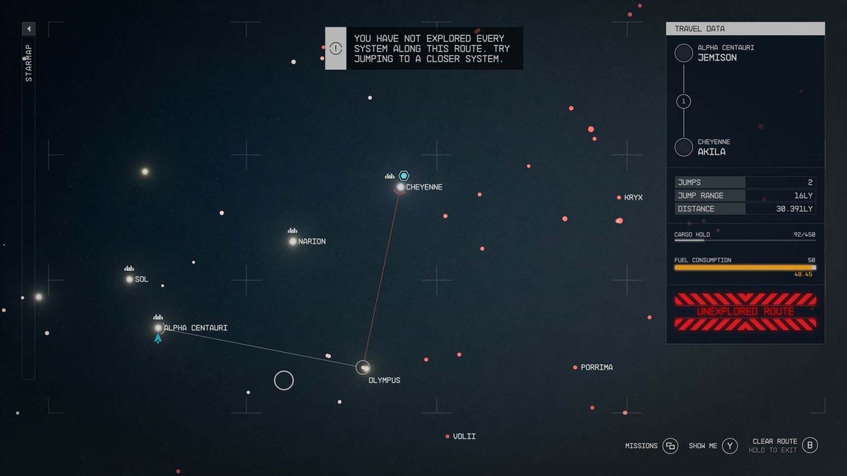 How to fast travel and grav jump around Starfield | Windows Central