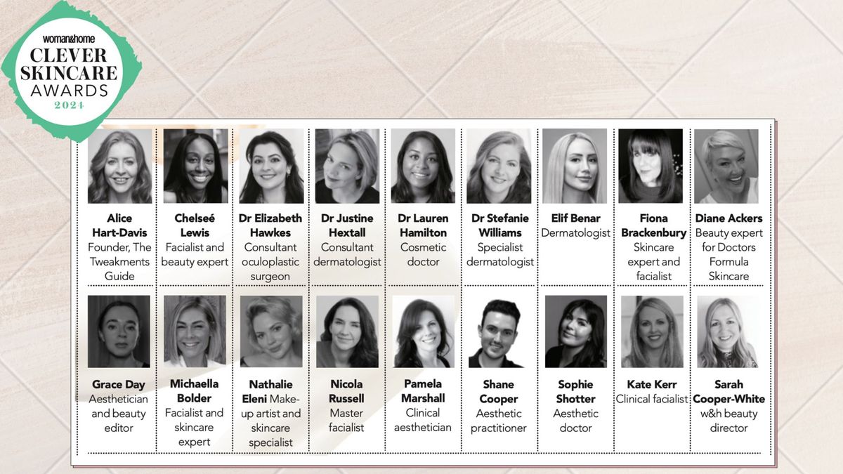 Meet our expert judging panel for the woman&home Clever Skincare Awards ...
