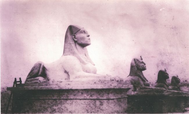Photos: 1920s Hollywood sphinx goes on display | Live Science