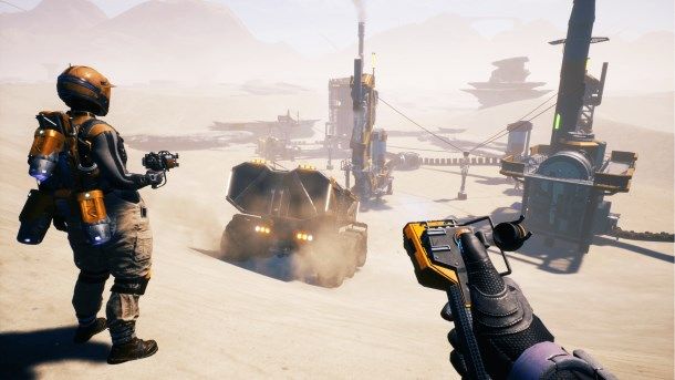 Satisfactory's first update delivers conveyor lifts, new research ...