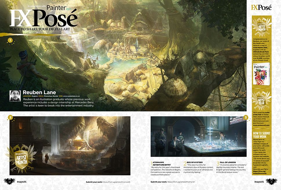 Lose yourself in illustration with ImagineFX | Creative Bloq