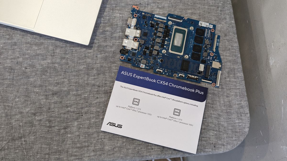 ASUS brings Intel's new Core Ultra 7 processor to its latest Chromebook ...