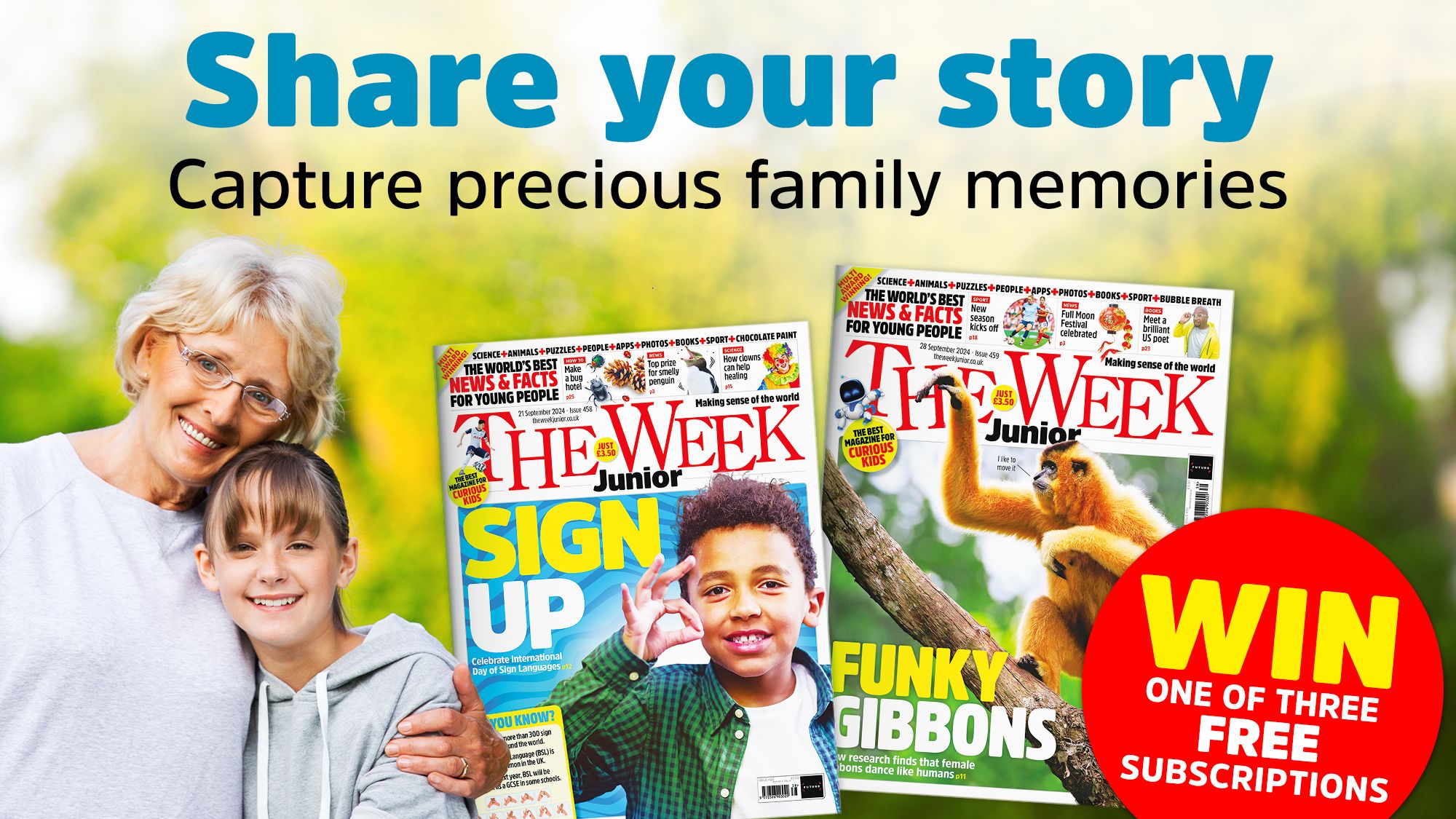 Capture precious family memories with The Week Junior | The Week