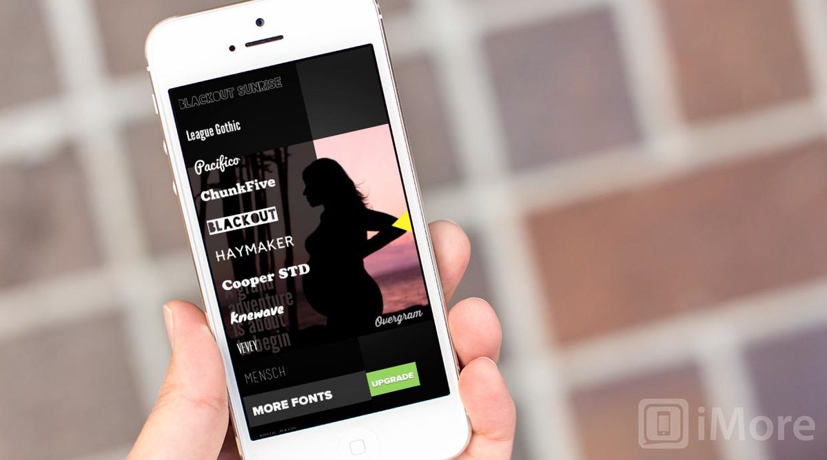 Add text to your photos and share them to Instagram with Overgram for ...