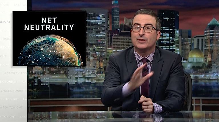 John Oliver sounds the warning siren on net neutrality, summoning the ...