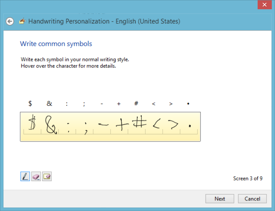 How to personalize handwriting recognition on your Surface Pro 3 ...