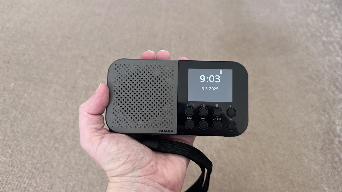 Sharp Osaka review: The DAB radio to take on your travels, but not for audiophile sound quality ...