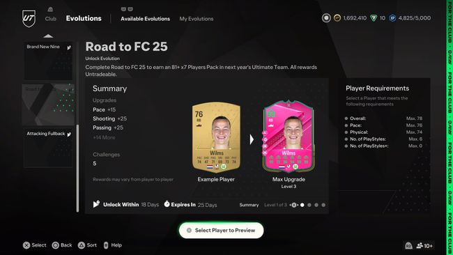 The full FC 24 Pre-Season rewards list to carry over into FC 25 ...