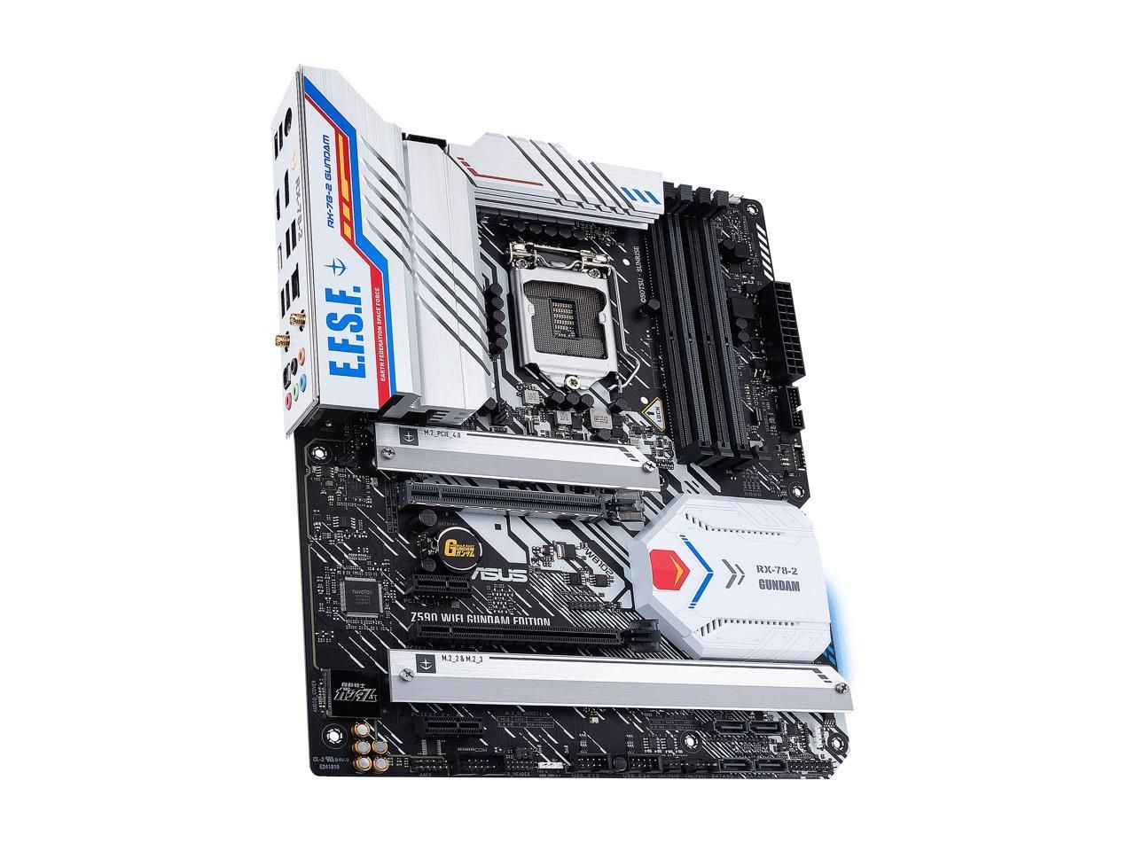 Gundam-themed PC parts from Asus now on Newegg for U.S. customers ...