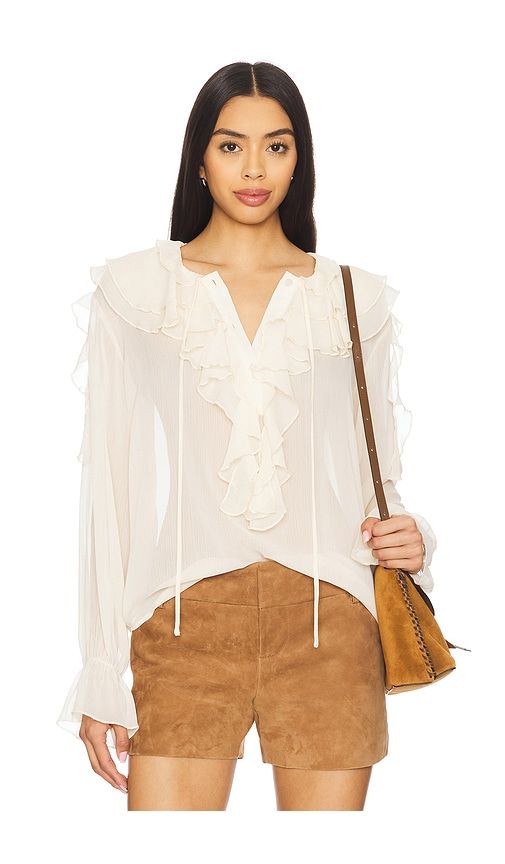 This New Zara Ruffled Shirt Will Sell Out First | Who What Wear