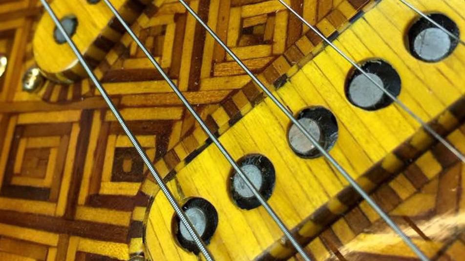 This electric guitar is made entirely of matchsticks | MusicRadar