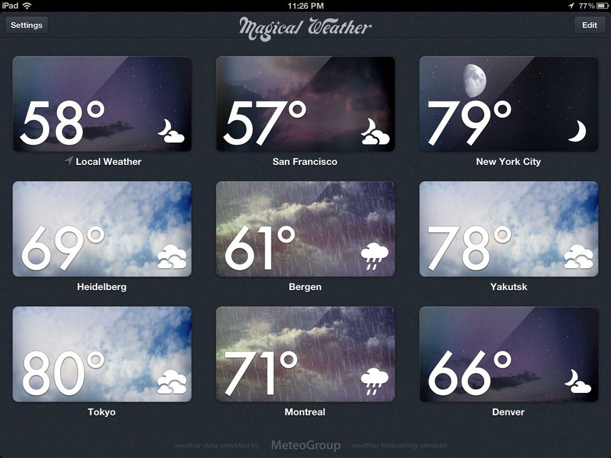Magical Weather for iPad review | iMore
