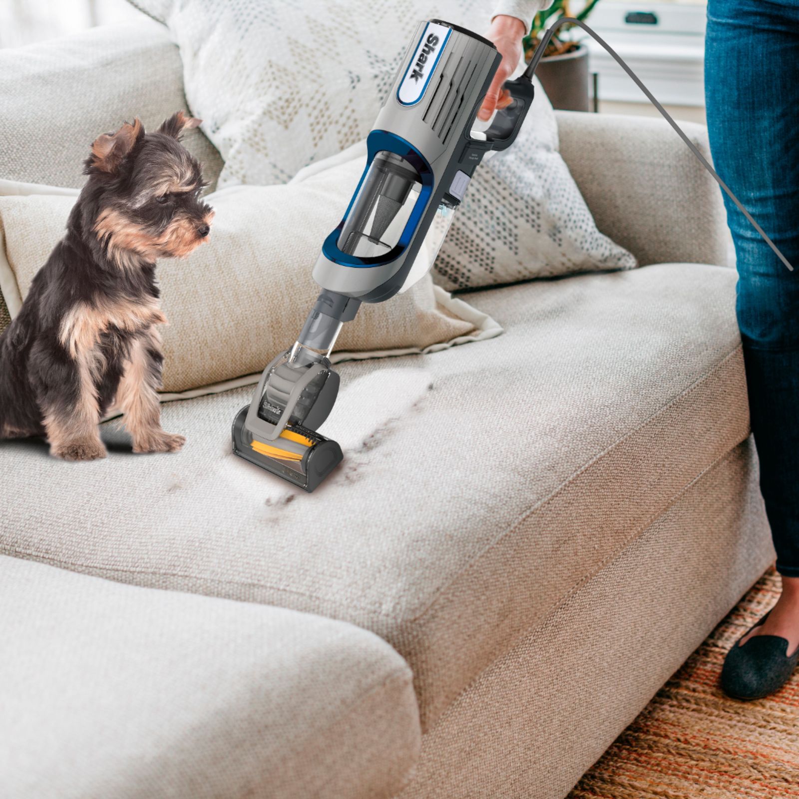 Shark Vertex Corded Ultralight DuoClean PowerFins Stick Vacuum review ...